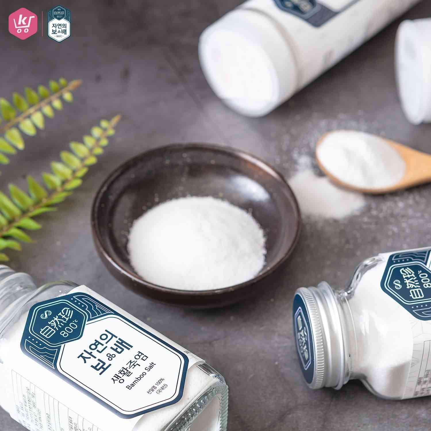 K Salt Premium Bamboo Salt [220g] Bamboo salt for cooking. Quality salt ...