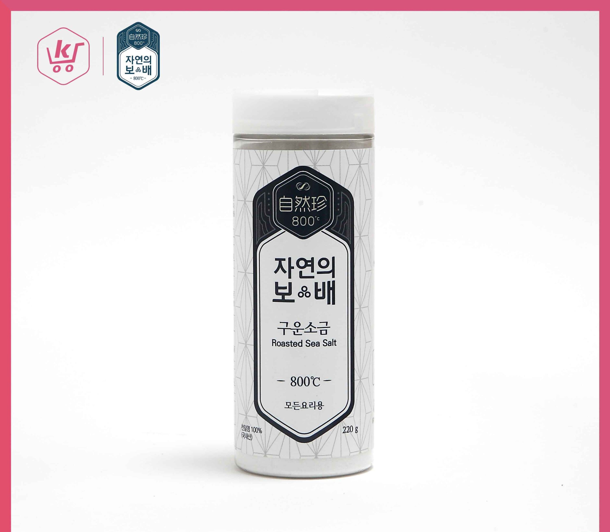 K Salt Premium Roasted Sea Salt [220g] Quality salt from Korea 220 g ...